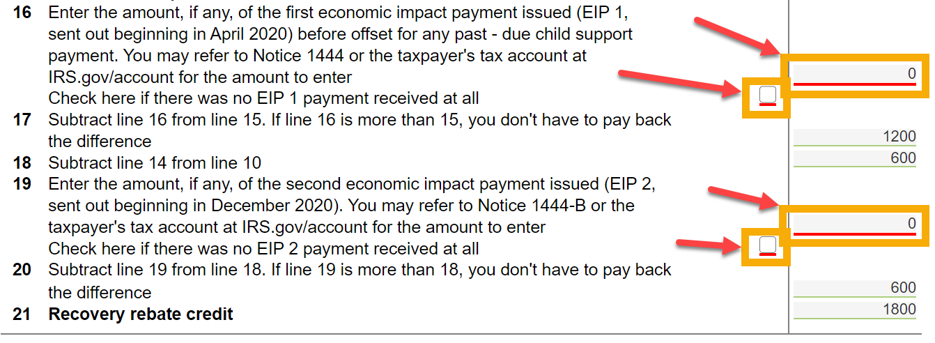 Stimulus EIP Payment – MyTaxProgram