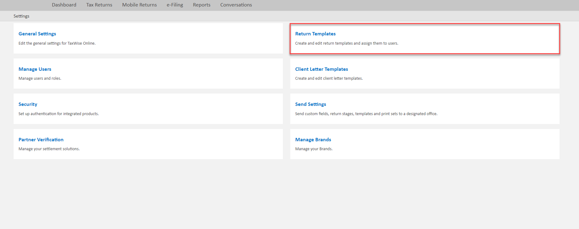 Return Templates – MyTaxProgram